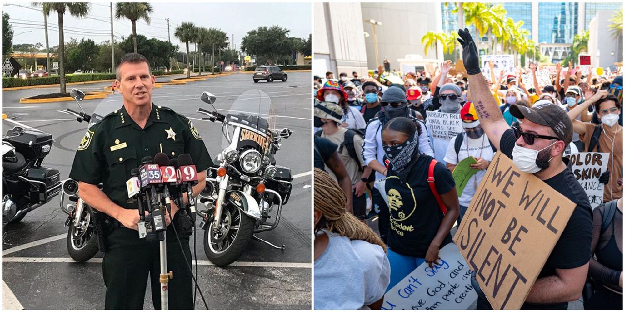 Orlando Sheriff's Protest Speech On Saturday Says He's Listening - Narcity
