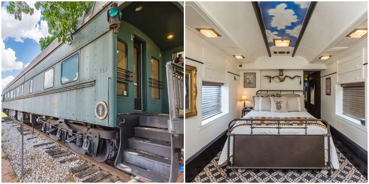 Texas' Private Pullman Palace Car Is A Historic Airbnb - Narcity