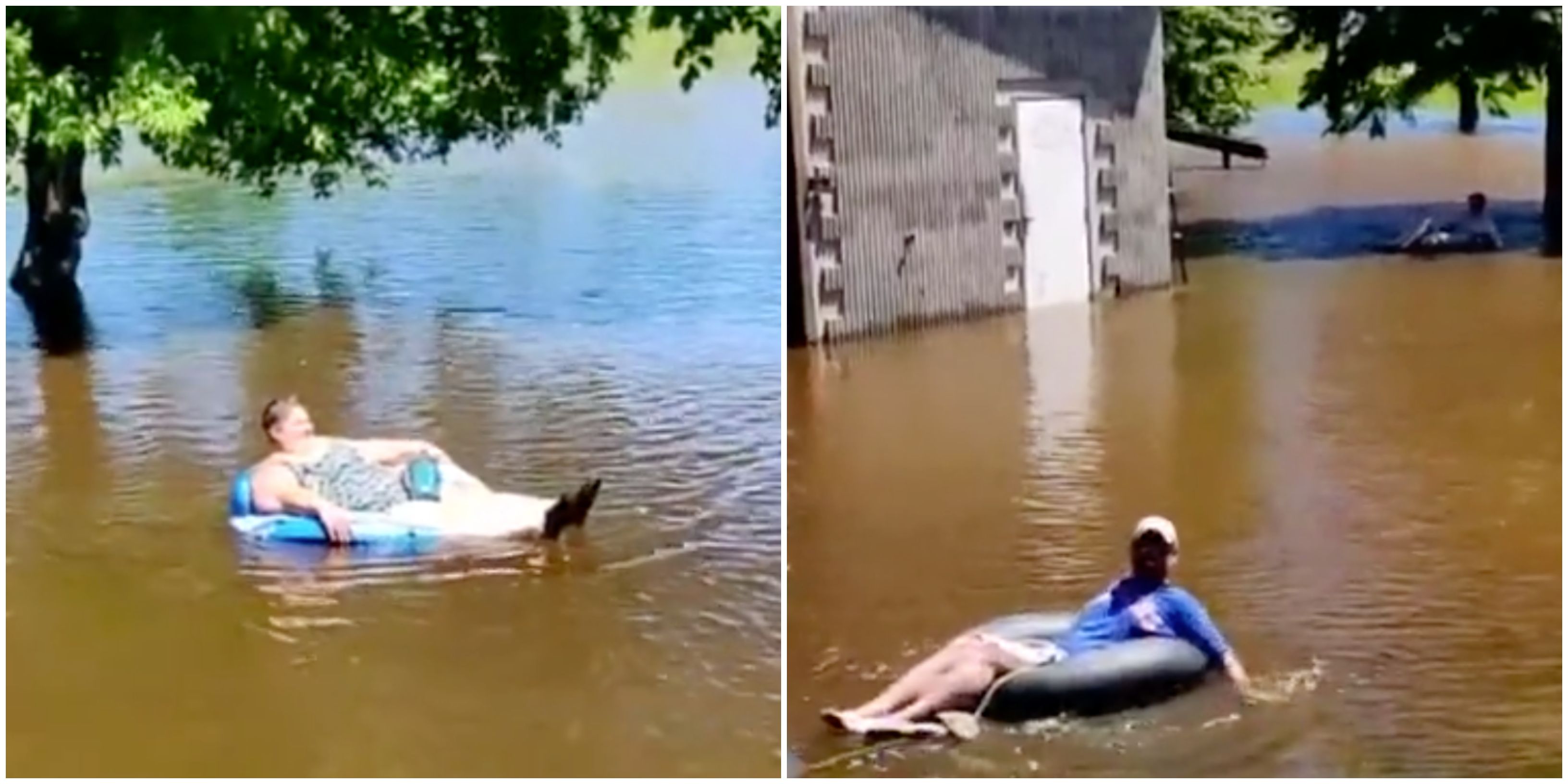 Hadashville Manitoba Locals Turned Their Flooded Neighbourhood Into A ...