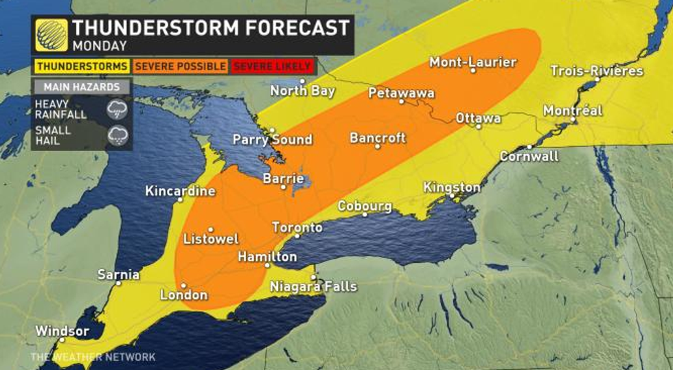 Toronto's Weather Forecast Will Be So Hot On Monday That It Will Cause ...