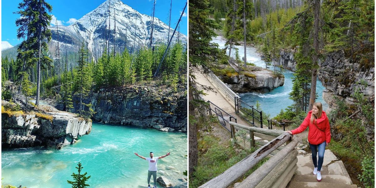BC Canyon Hike Is Super Easy & Takes You Along Captivating Blue Waters ...