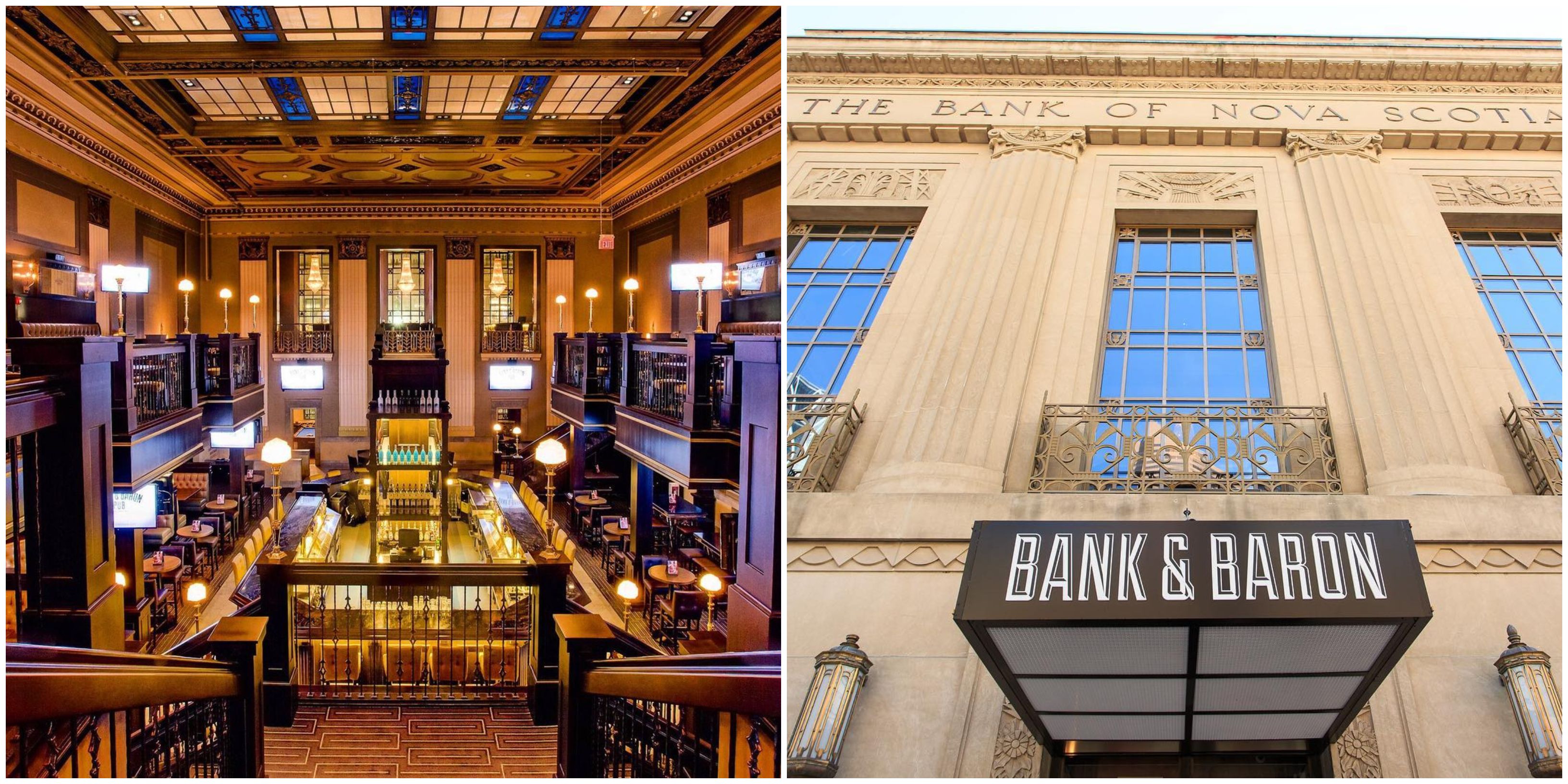 Bank & Baron Pub Is Hidden Inside A Historic Building From The 1930s ...