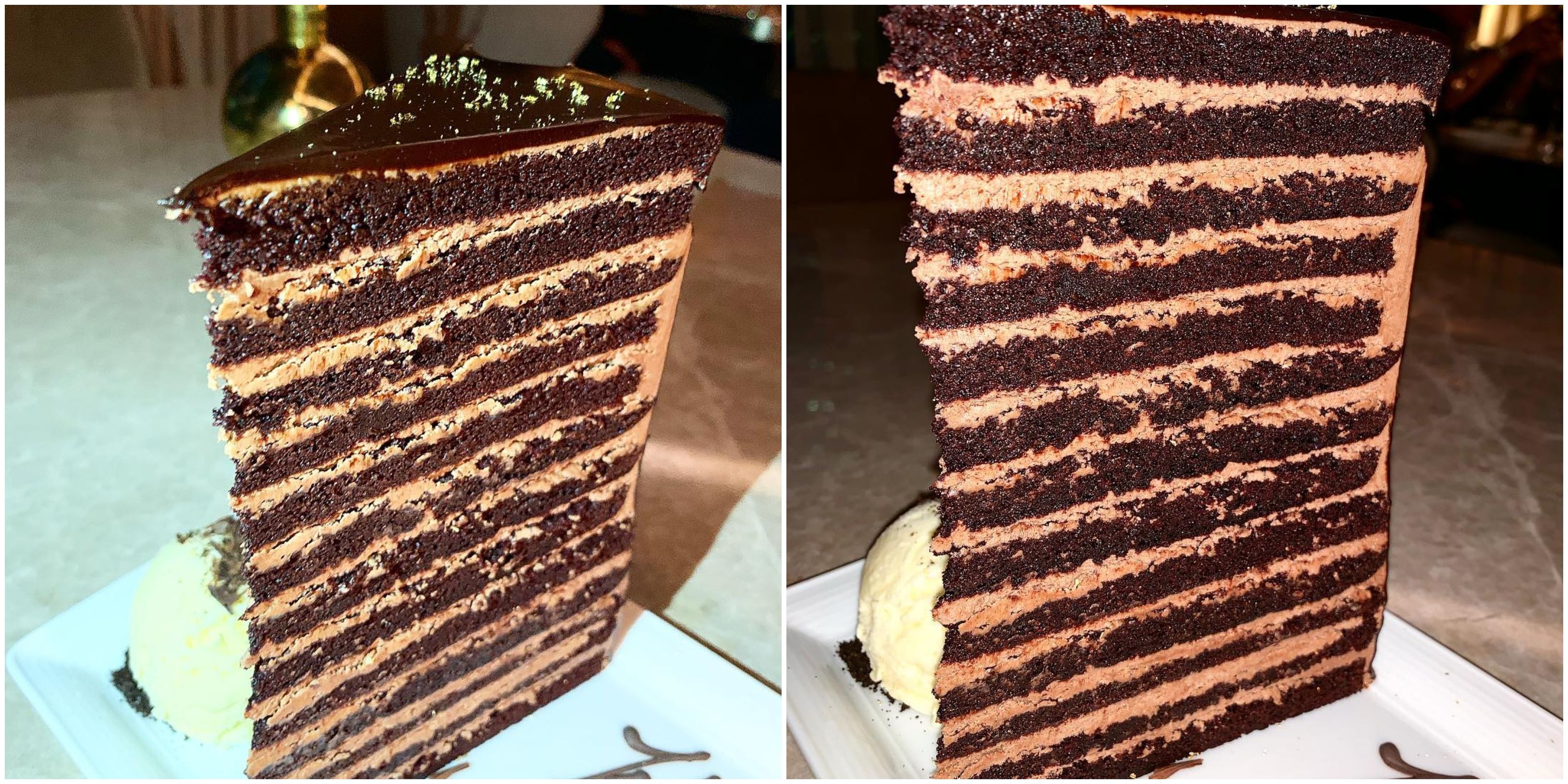 Toronto's Largest Chocolate Cake Slice Is 13 Layers Of Deliciousness ...