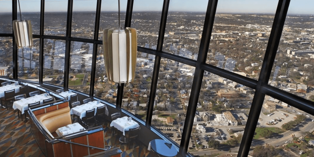 Dine 750 Feet High At Tower Of The Americas In San Antonio Narcity dine-750-feet-high-at-tower-of-the-americas-in-san-antonio-narcity