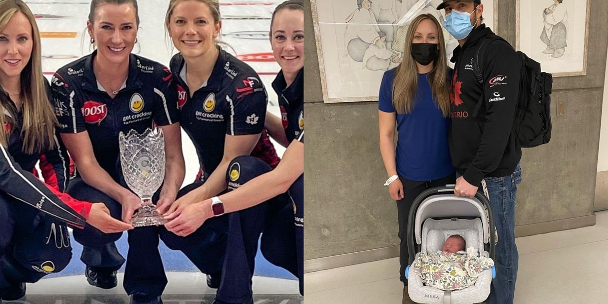 Rachel Homan's Baby Watches As She Wins Curling Championship - Narcity