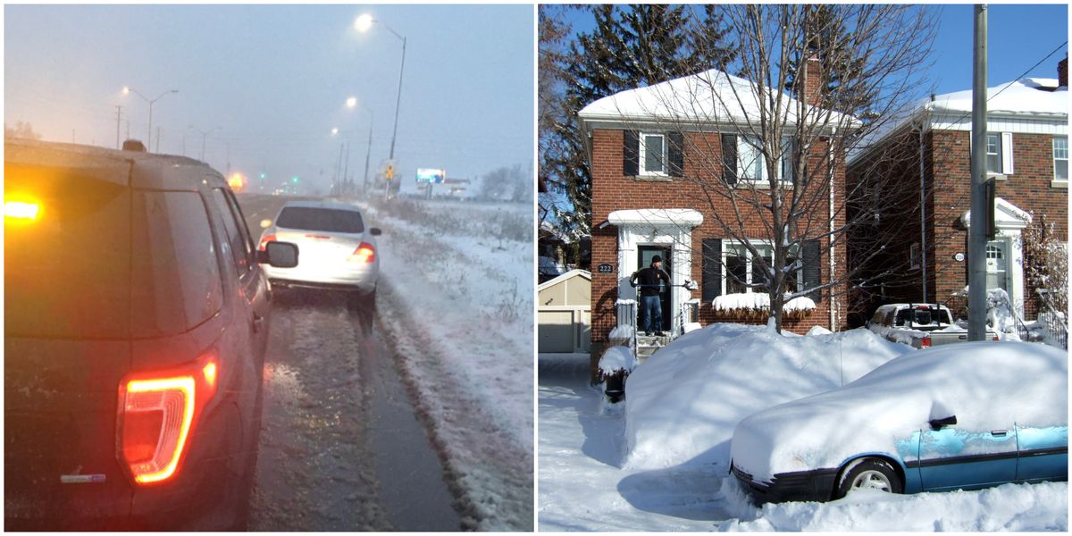 Snow In Ontario Was Record-Breaking Over The Weekend & People Couldn't ...