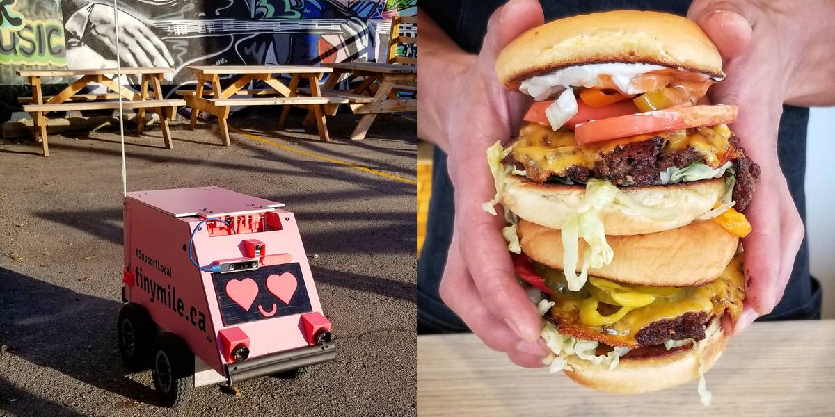 Toronto Delivery Robot Is The Most Adorable Way To Get Your Food - Narcity