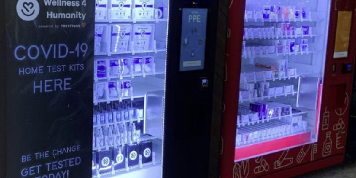 COVID-19 Test Vending Machines Are Here & They Give Quick Results - Narcity