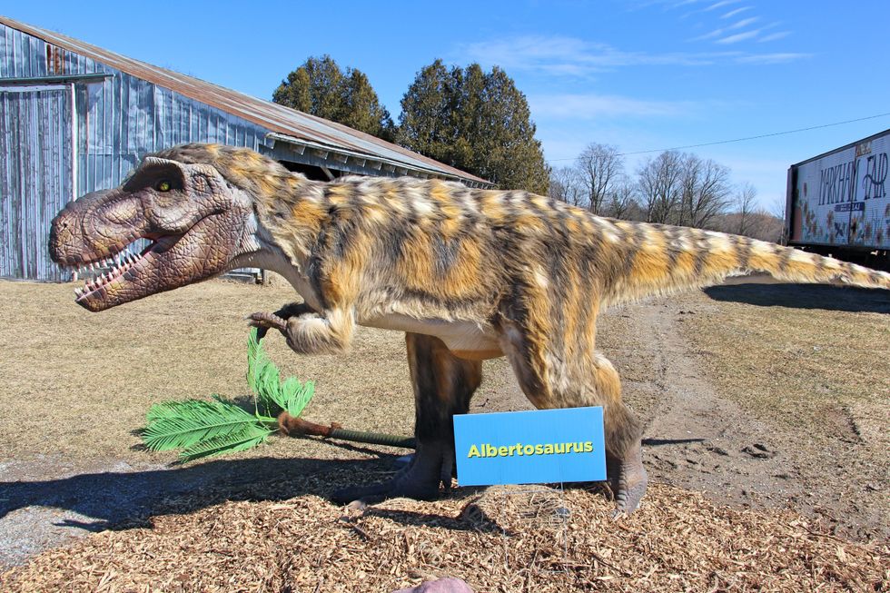 Toronto's Dino Drive Will Take You Back To Prehistoric Times - Narcity