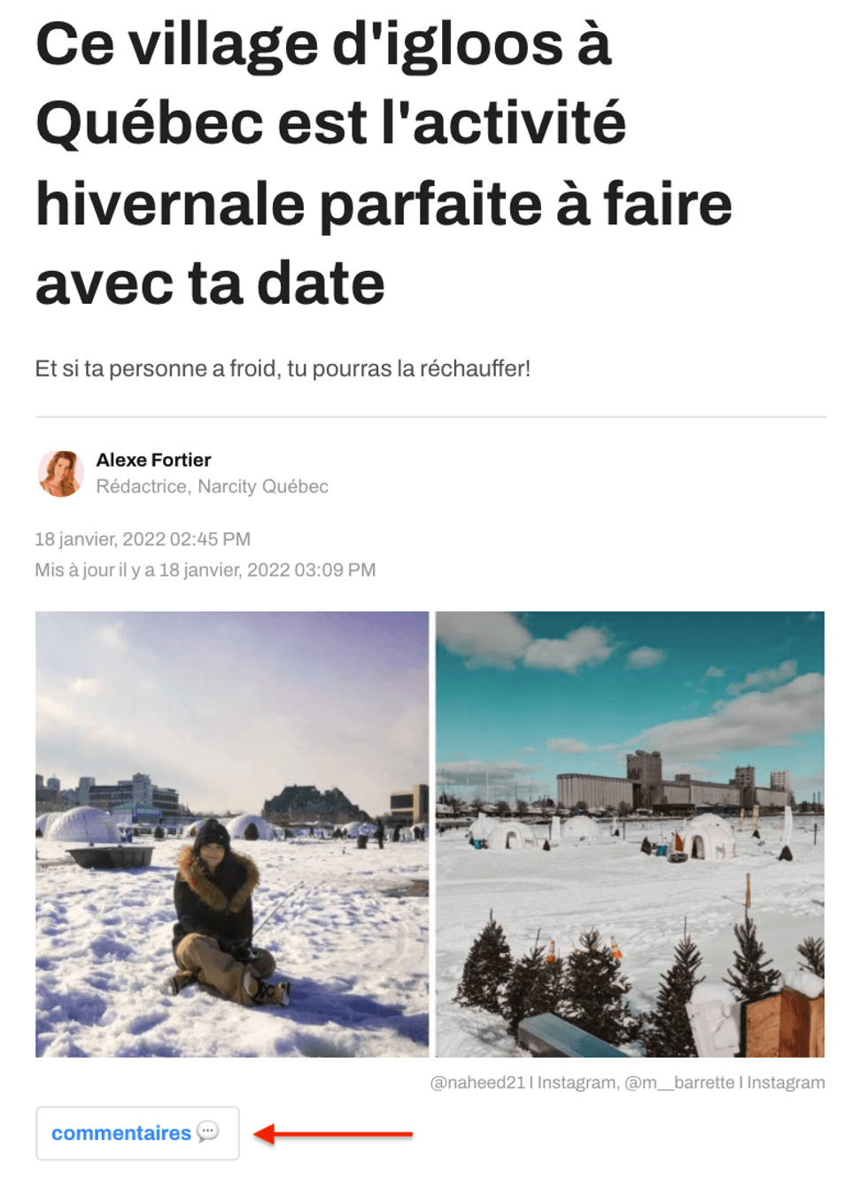 Participez à la conversation sur la nouvelle plateforme de commentaires ...