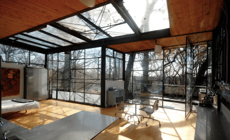 Glass House Atlanta Atlanta Glass Treehouse Atlas Obscura