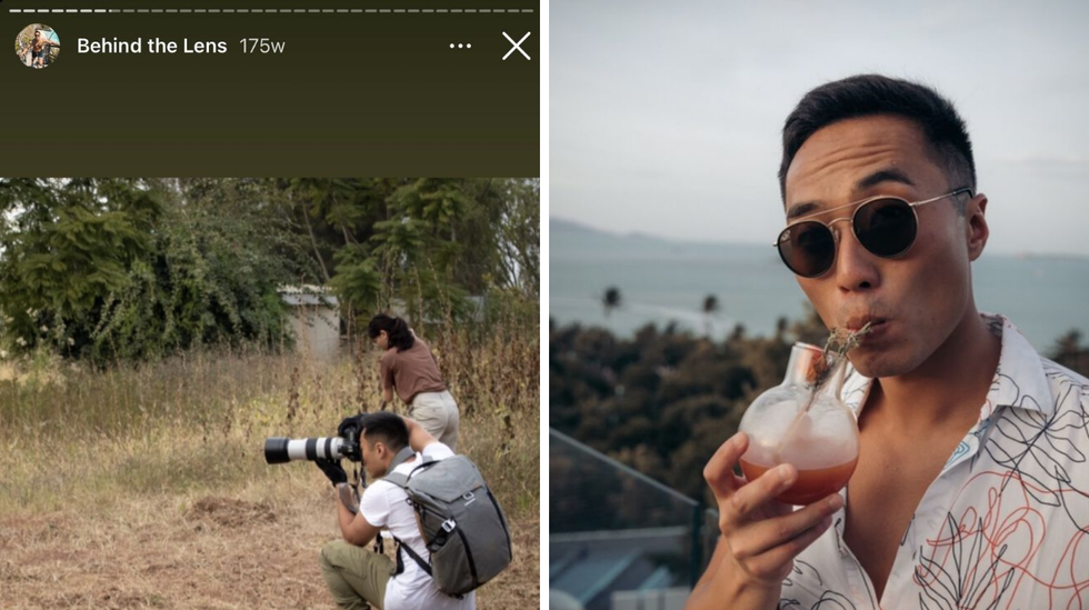 Love Is Blind Star Andrew Liu’s Instagram Shows A Wild Side To The Dallas Photographer - Narcity