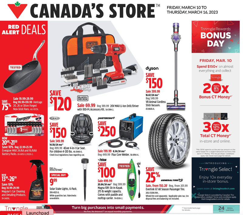 Canadian Tire Flyer Toronto Canadian Tire Weekly Flyer Starting Oct
