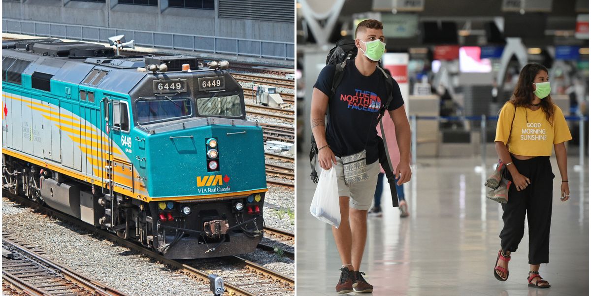 VIA Rail Canada Has Stocked Up On Sanitizer Masks In Response To VIA Rail Canada Has Stocked Up On Sanitizer Masks In Response To