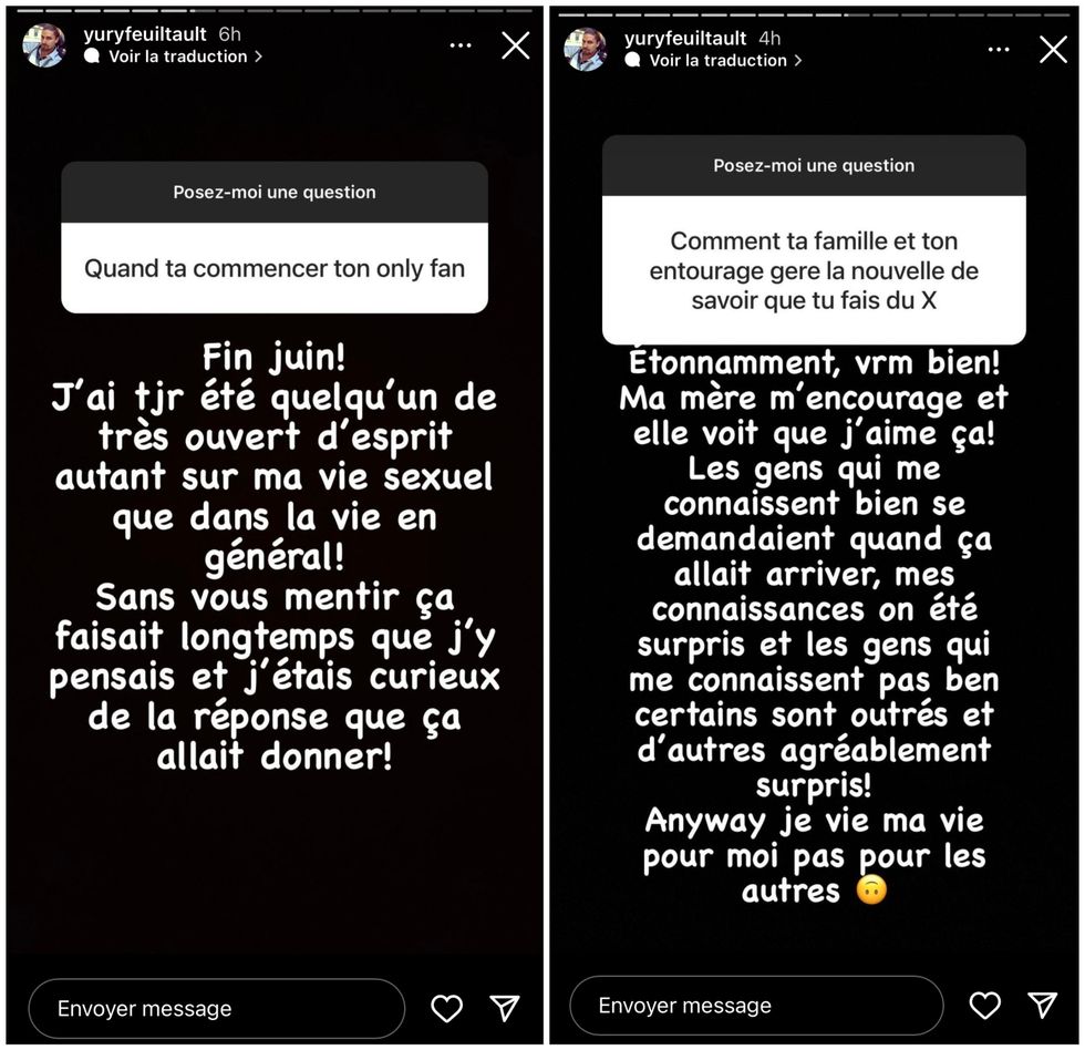 Yury d’OD s'ouvre sur sa rupture avec la mère de sa fille et sur son travail avec OnlyFans - Narcity
